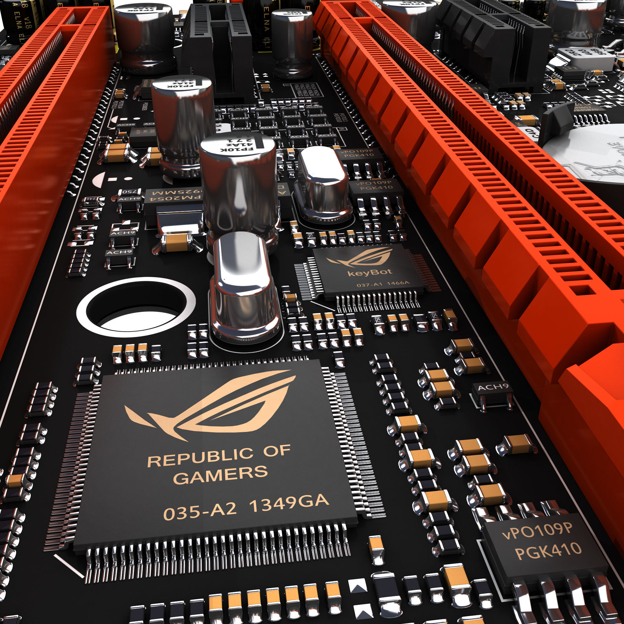 ASUS Maximus VII Formula 3D model | CGTrader