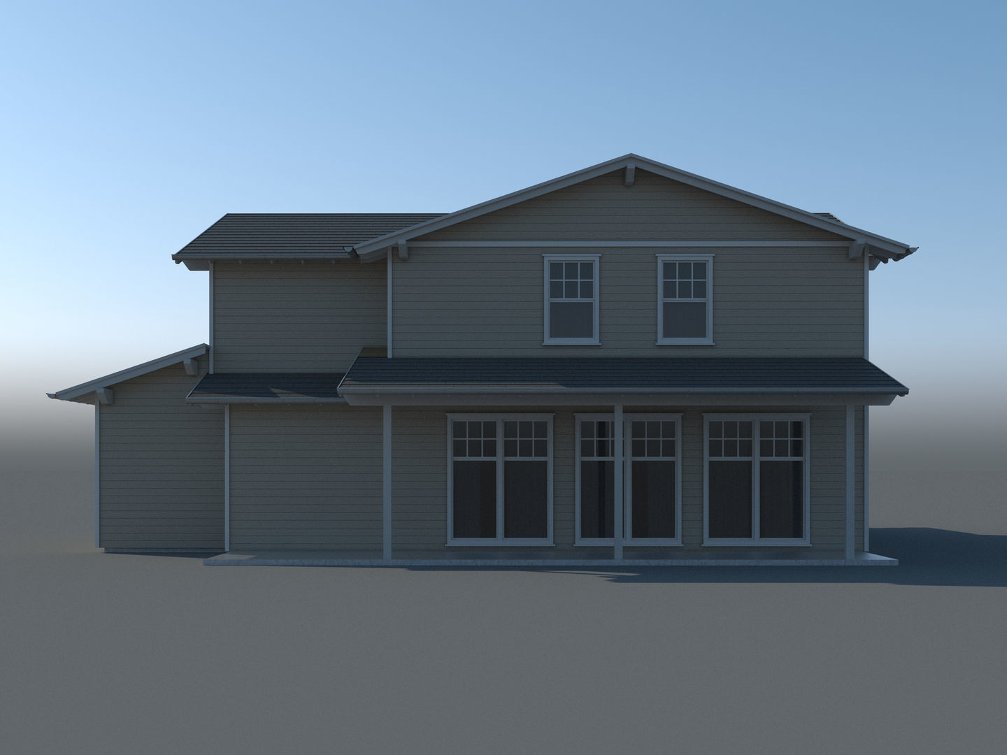 Generic House 005 3D model | CGTrader