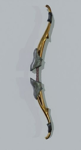 3D model Bow and Arrow VR / AR / low-poly | CGTrader