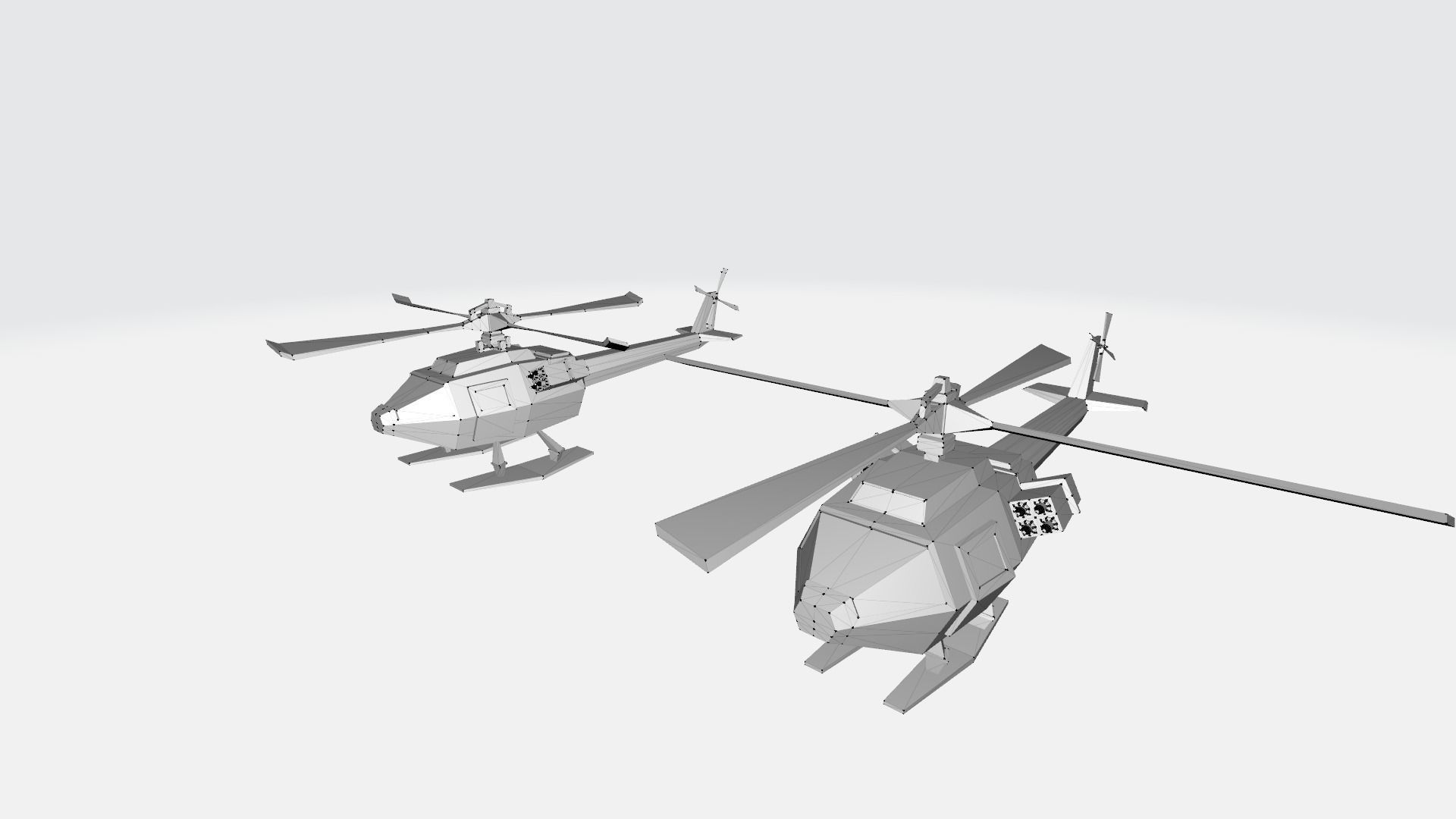 War Helicopter free VR / AR / low-poly 3D model animated | CGTrader