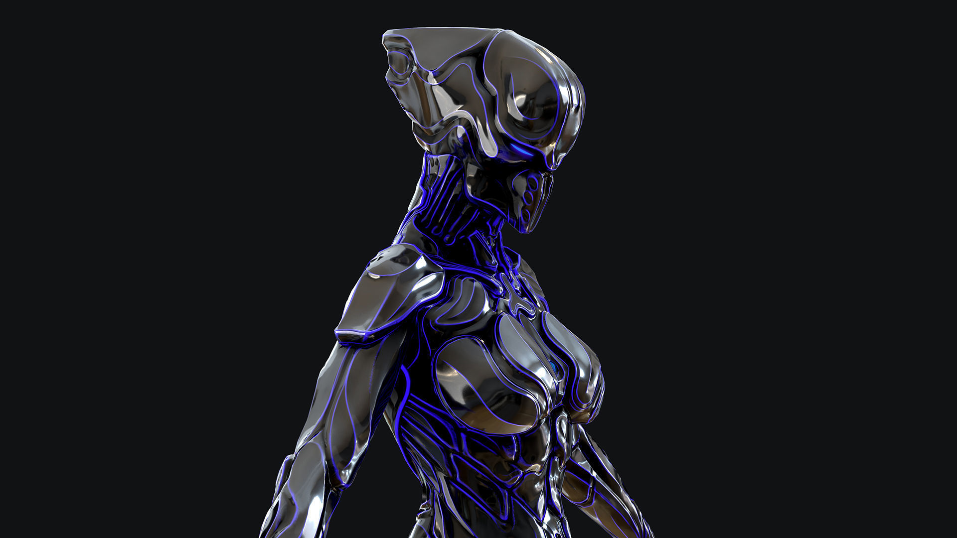 3D model Sci-Fi Robot VR / AR / low-poly | CGTrader
