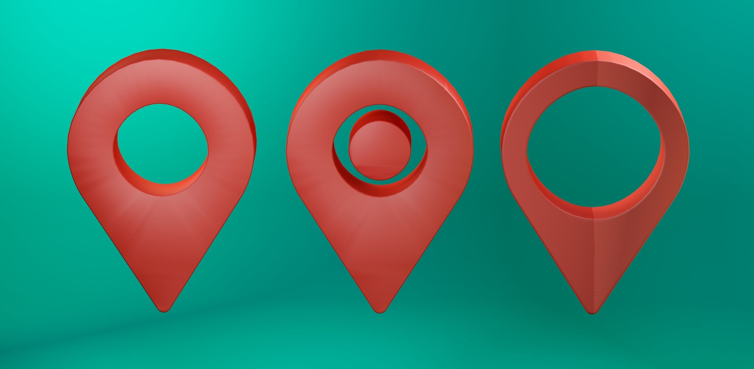 Map Pointer 3D model 3D model | CGTrader