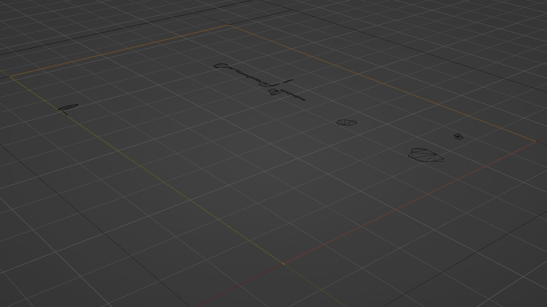 8ft by 12ft Slab of Farm Pavement 3D model | CGTrader
