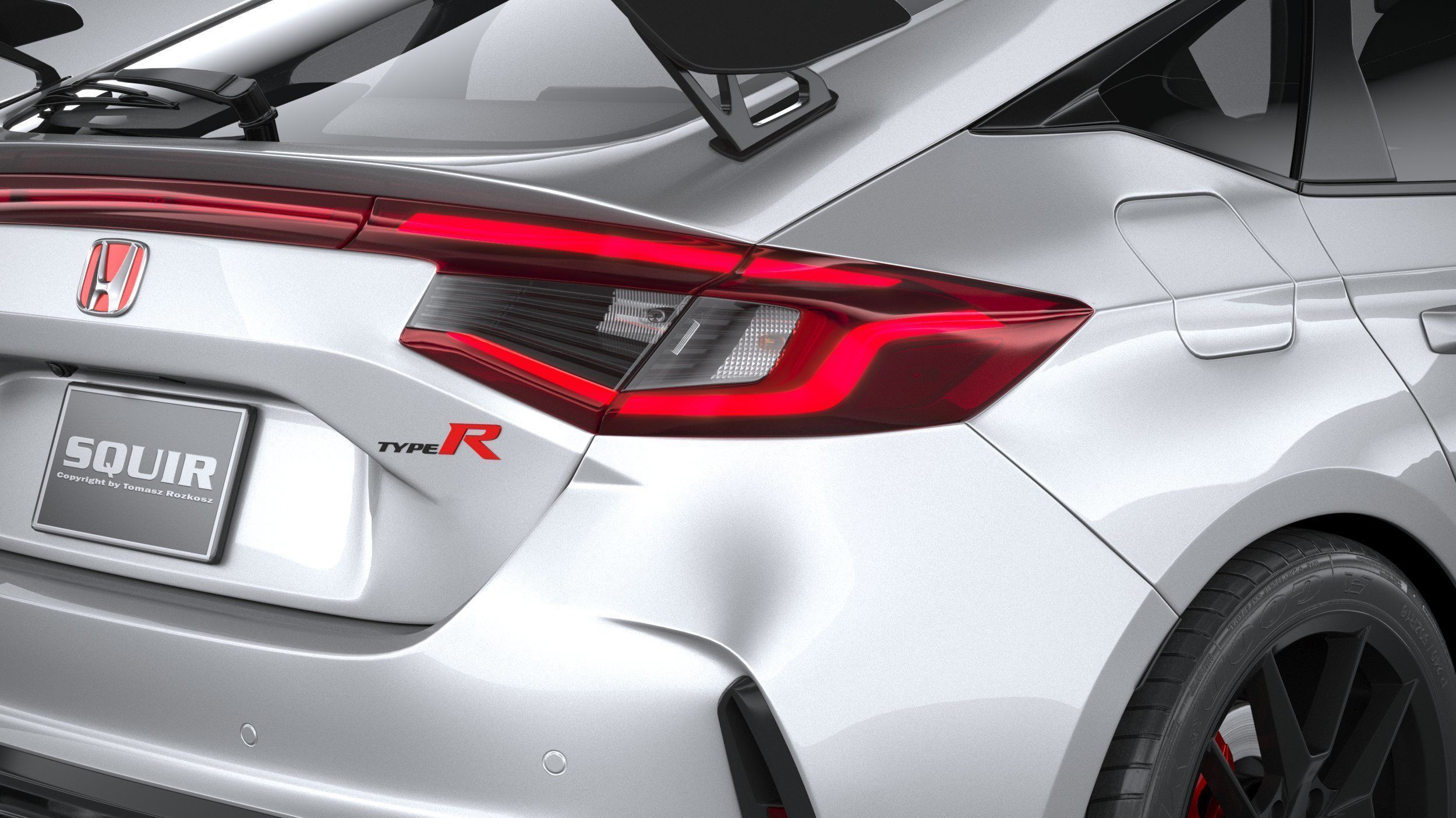 Acura Civic Type R 2023 3D model | CGTrader