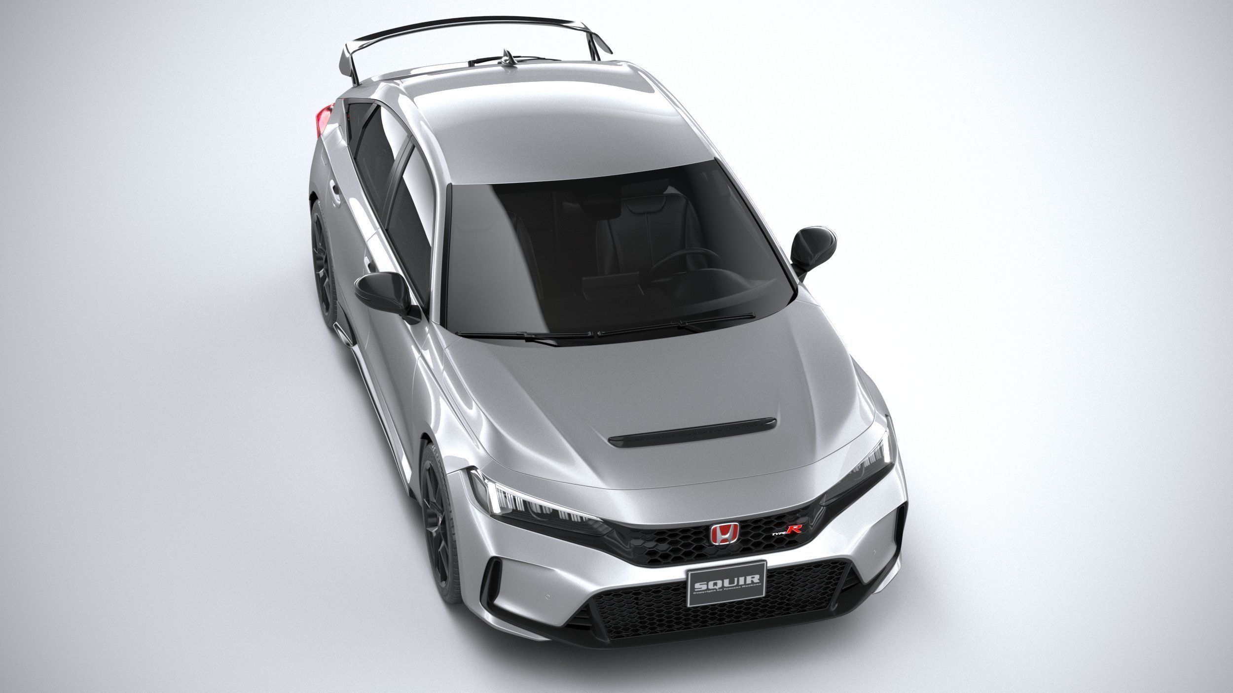 Acura Civic Type R 2023 3D model | CGTrader