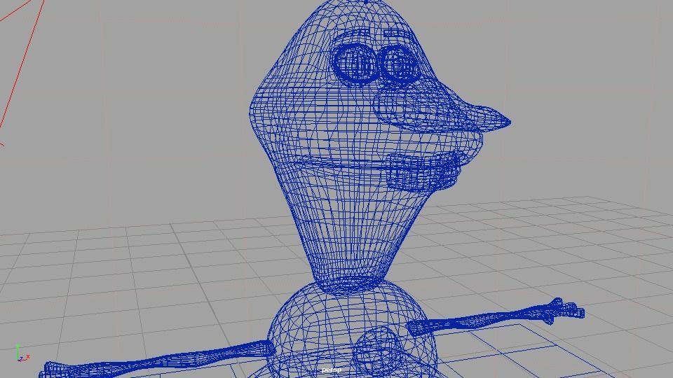 Character olaf 3D model | CGTrader