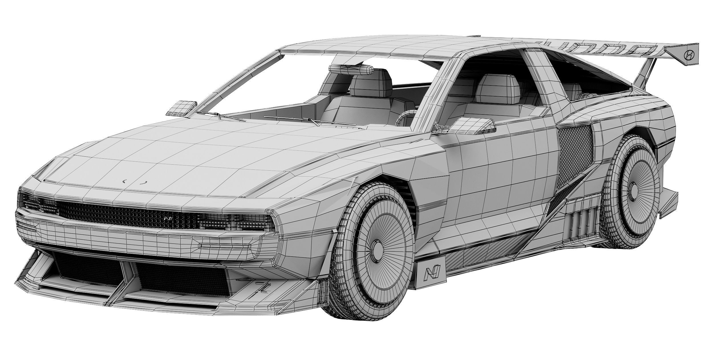 Hyundai N Vision 74 3D model | CGTrader
