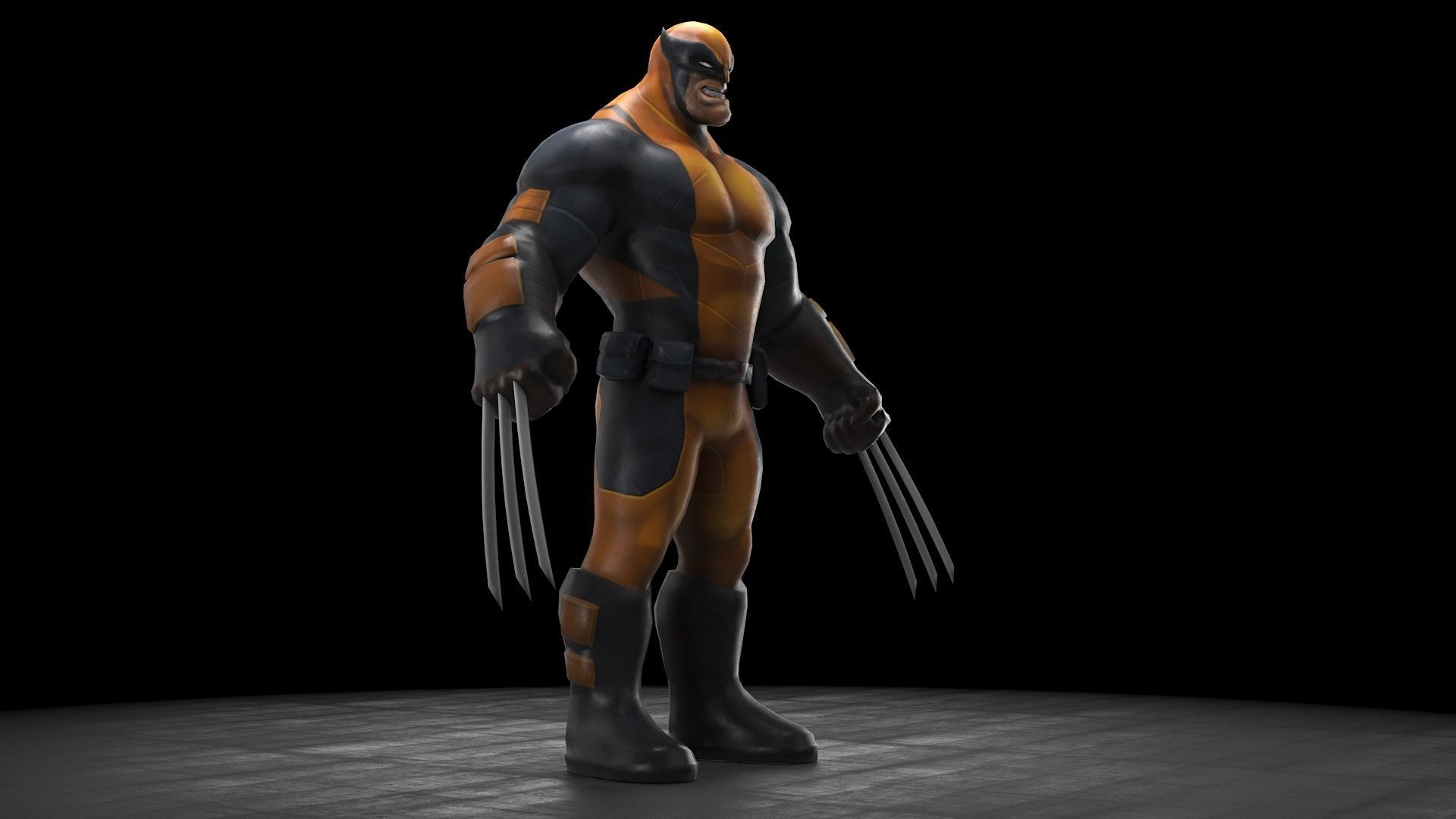 Wolverine Comic free VR / AR / low-poly 3D model | CGTrader