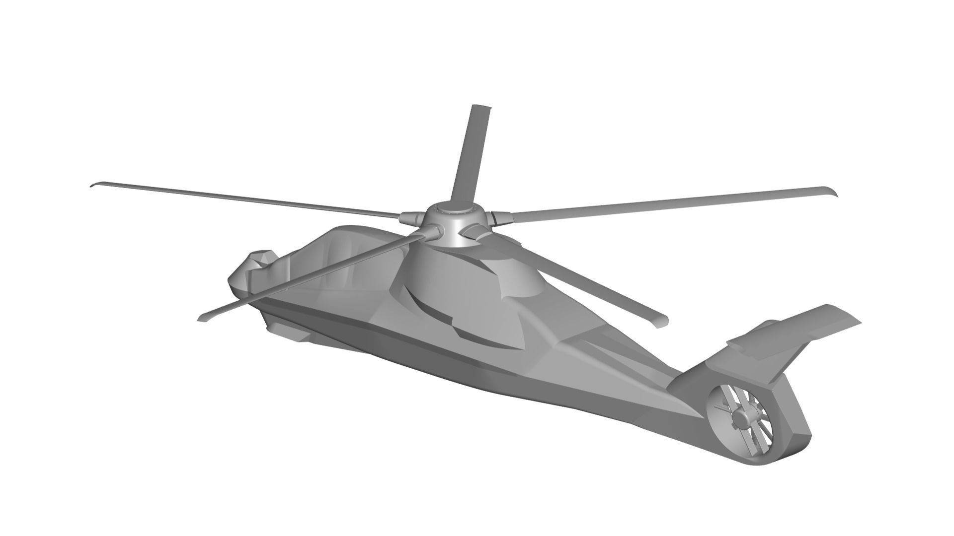 Boeing Sikorsky RAH 66 Comanche 3D model | CGTrader