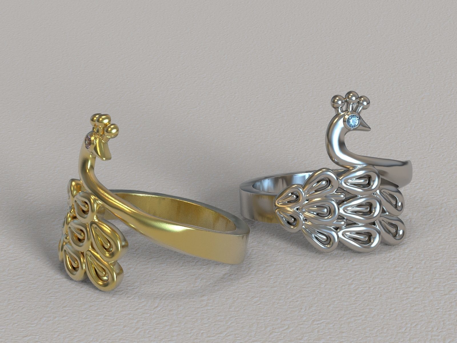 Swan Ring - Anillo Cisne 3D model 3D printable | CGTrader