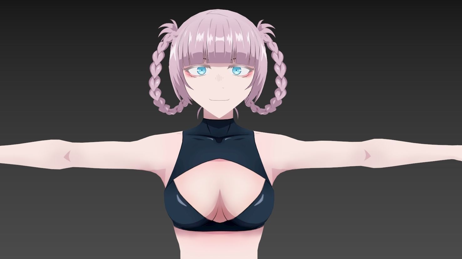 Nazuna Nanakusa Call of the Night VRChat 3D model rigged | CGTrader