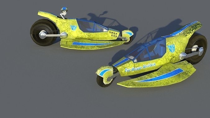 3D model Emperor Battle for Dune Sand Bike VR / AR / low-poly | CGTrader