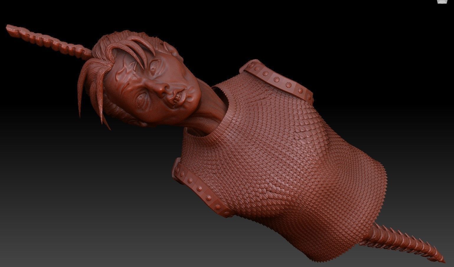 Tanaka Spinal Cord Sword 3D model 3D printable | CGTrader