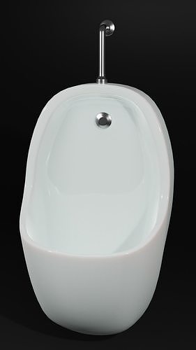 Urinal free 3D model | CGTrader