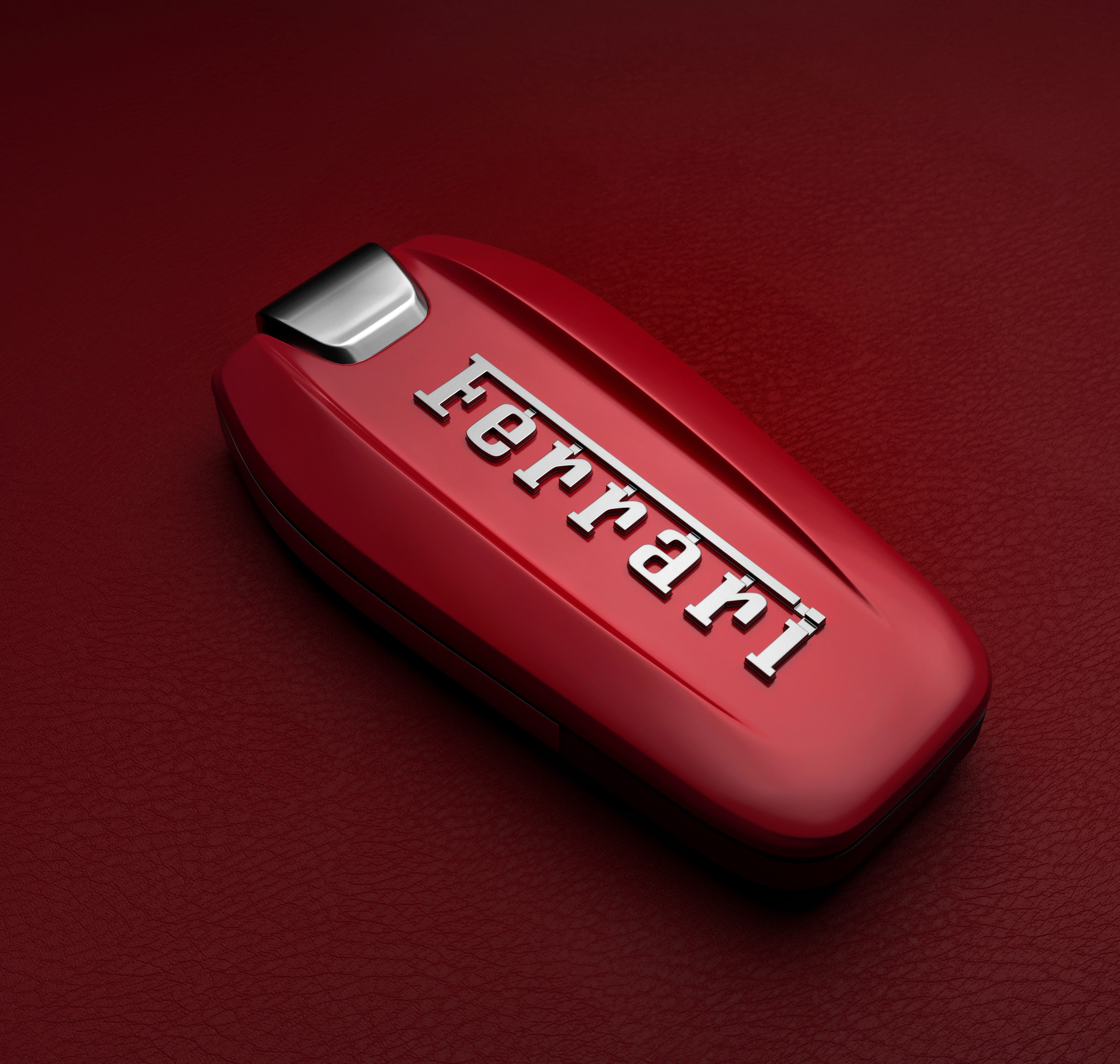 Ferrari car key 3D model | CGTrader