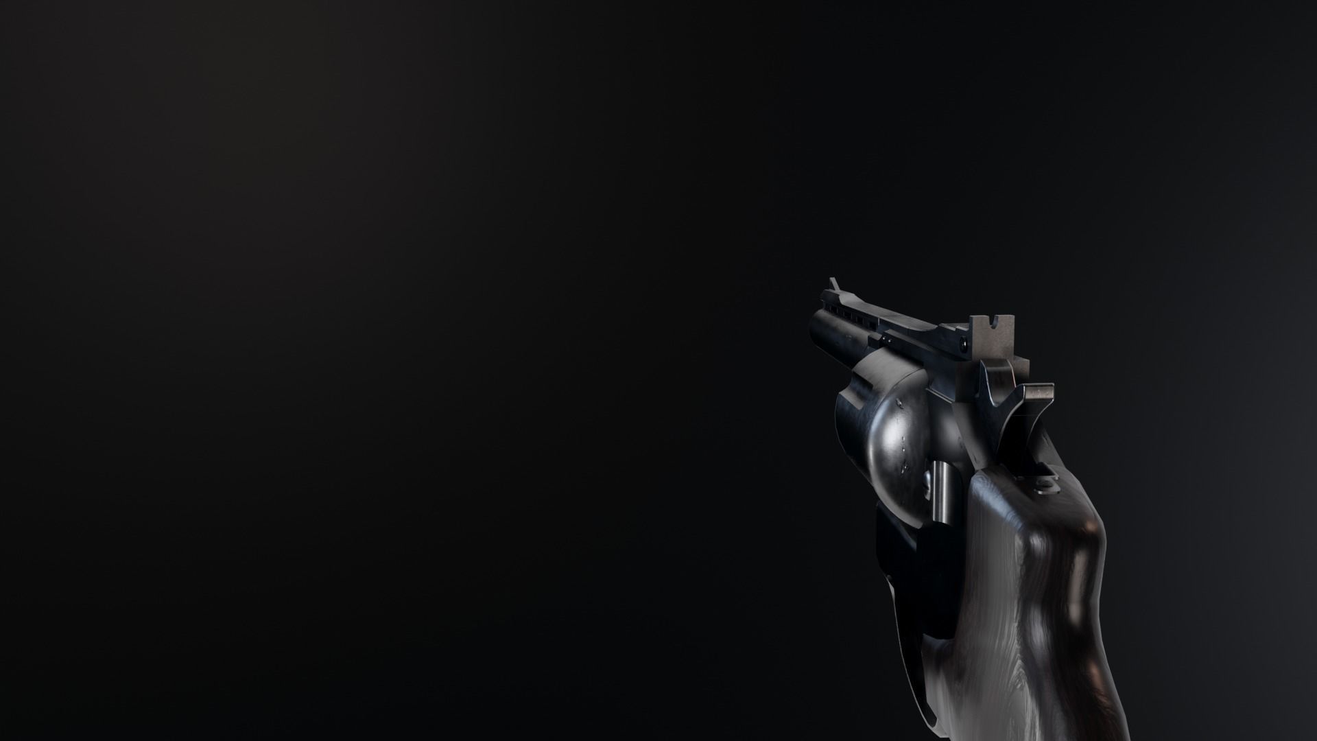 3D model Revolver 357 Magnum Game Ready VR / AR / low-poly | CGTrader