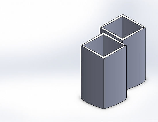 Ambiguous Design Cylinders free 3D model 3D printable | CGTrader