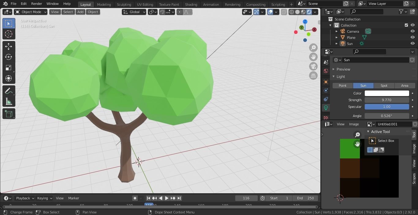 3D model Low Poly Medium Tree VR / AR / low-poly | CGTrader