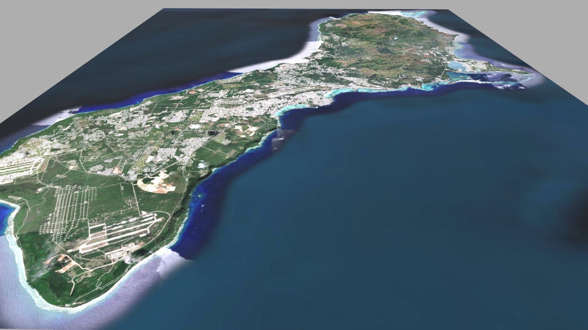 Guam Island USA 3D model | CGTrader