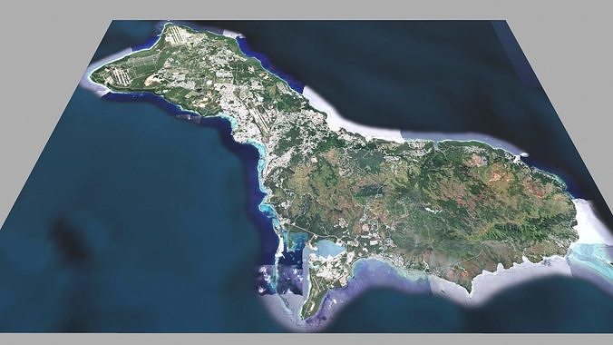 Guam Island USA 3D model | CGTrader
