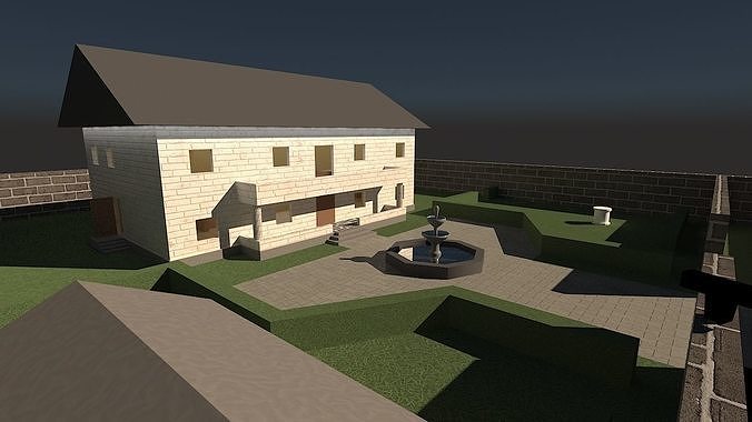 3D model cs mansion VR / AR / low-poly | CGTrader