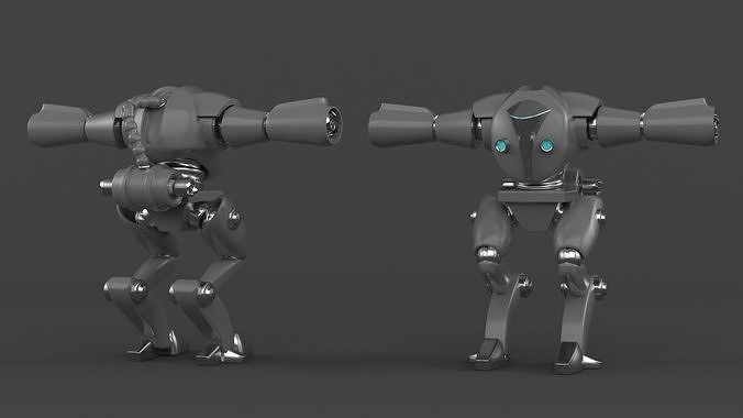 Robot 3D model | CGTrader