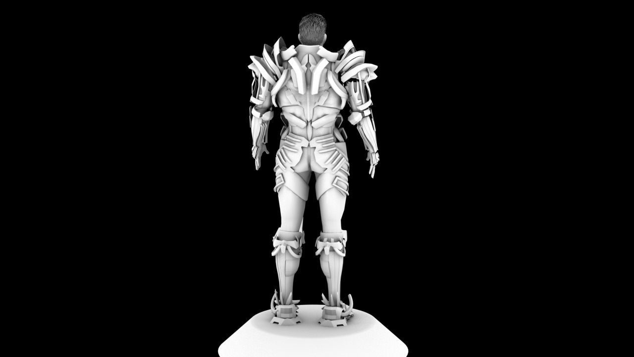 3D model Scifi Transformation of people VR / AR / low-poly | CGTrader