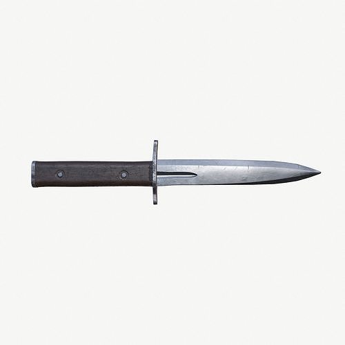 3D model Italian WWI Arditi Dagger VR / AR / low-poly | CGTrader