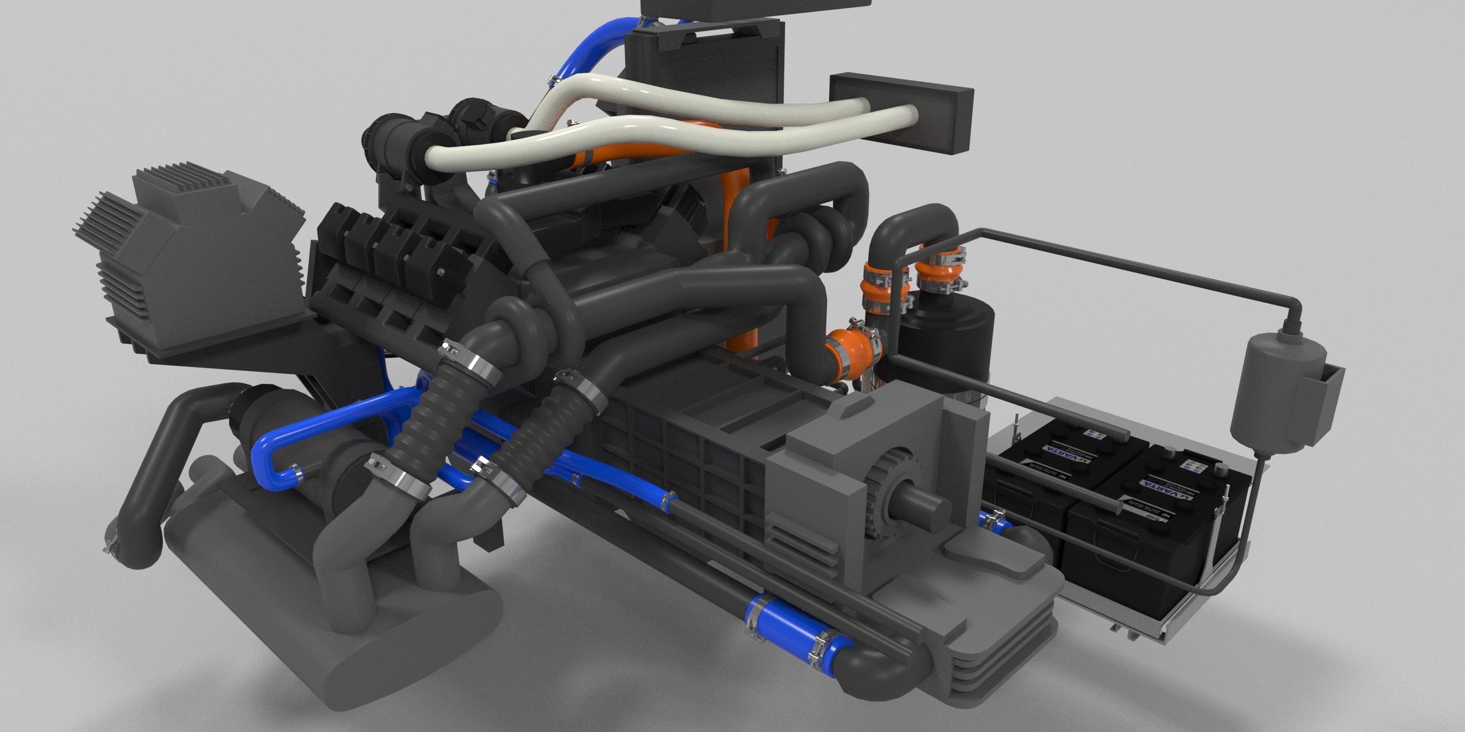 Neoplan Megaliner N128 2000 3D model | CGTrader