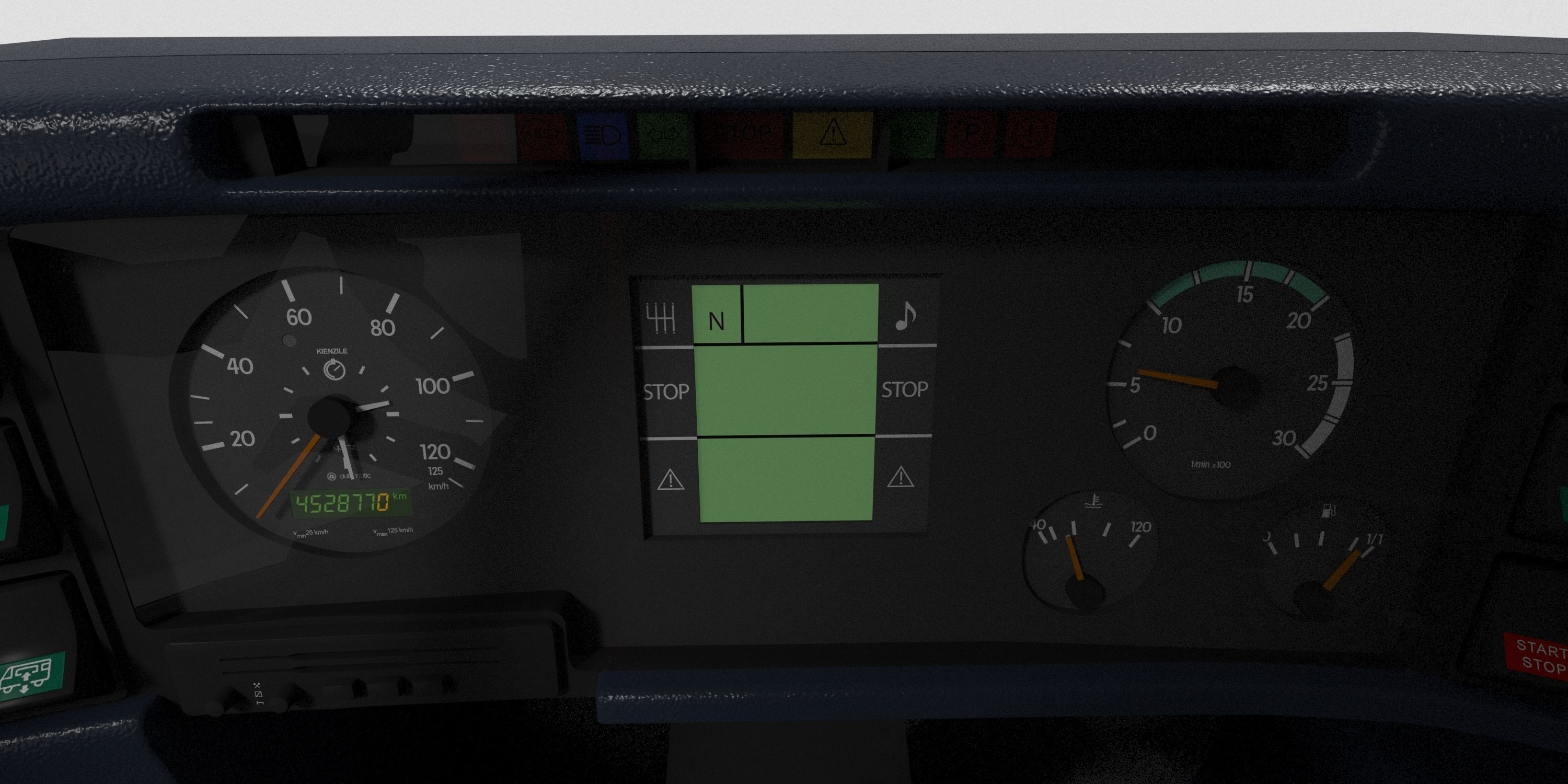 Neoplan Megaliner N128 2000 3D model | CGTrader