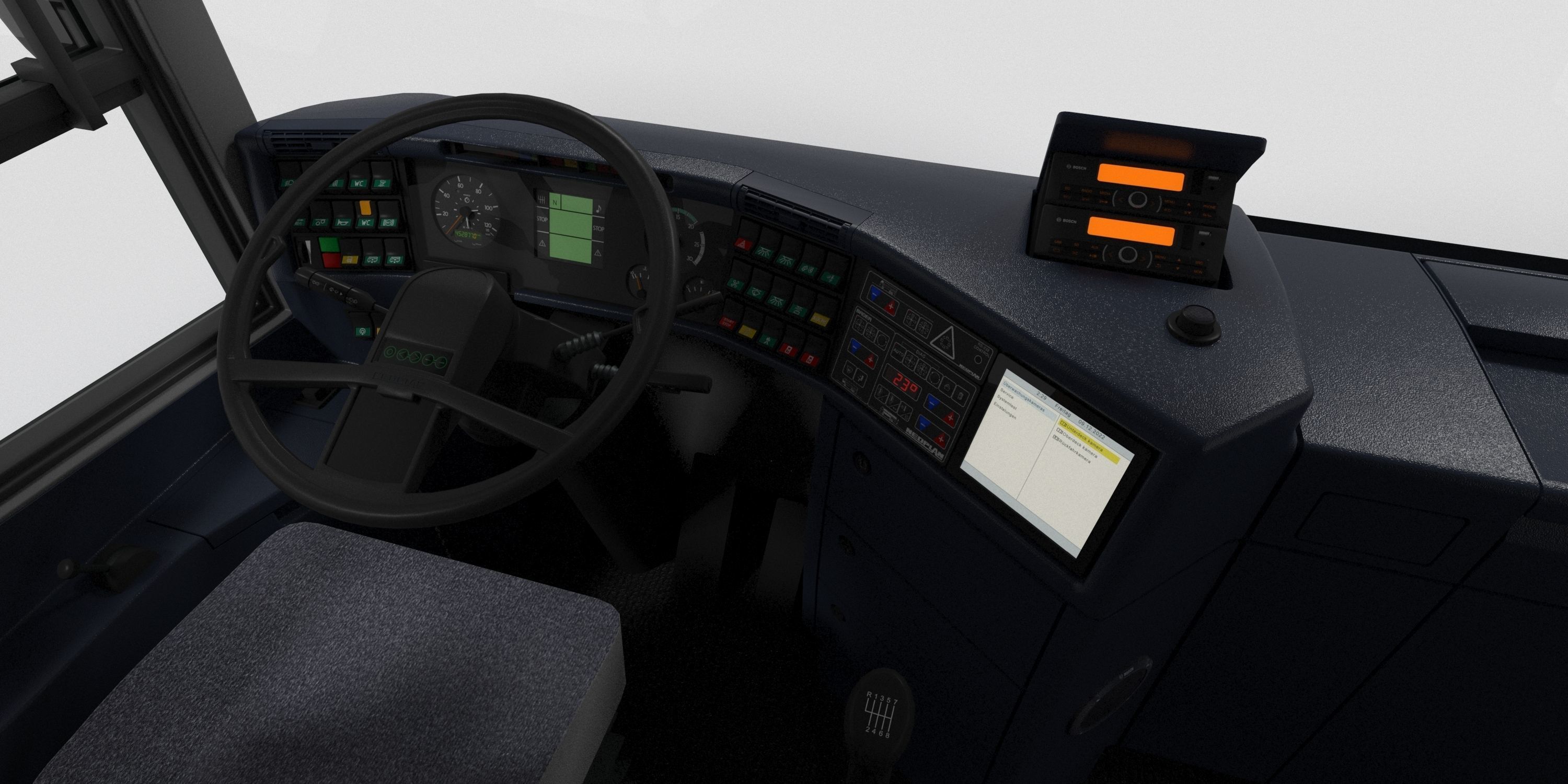 Neoplan Megaliner N128 2000 3D model | CGTrader