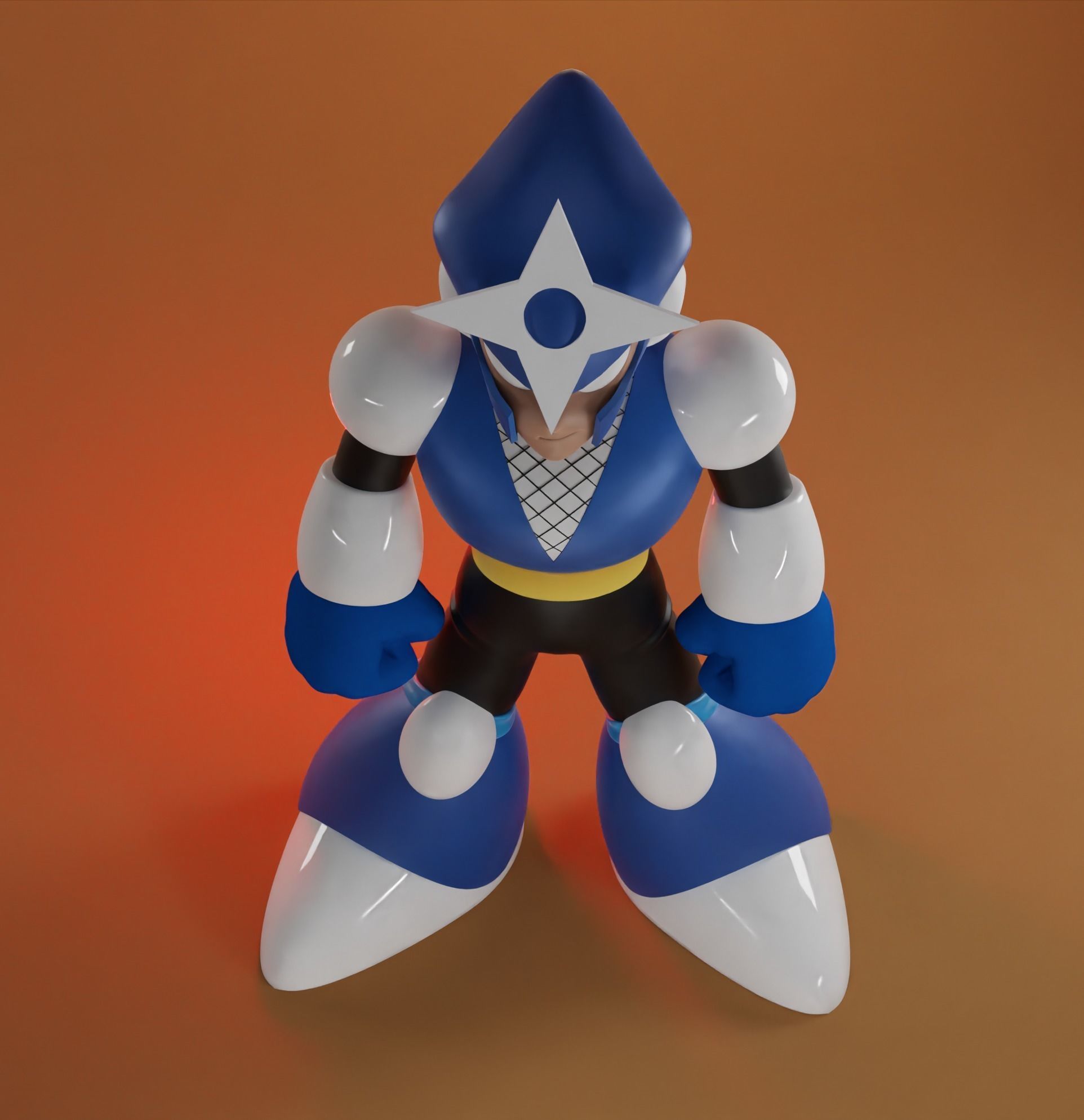 ShadowMan Rockman Megaman Famicom nes 3D model 3D model | CGTrader