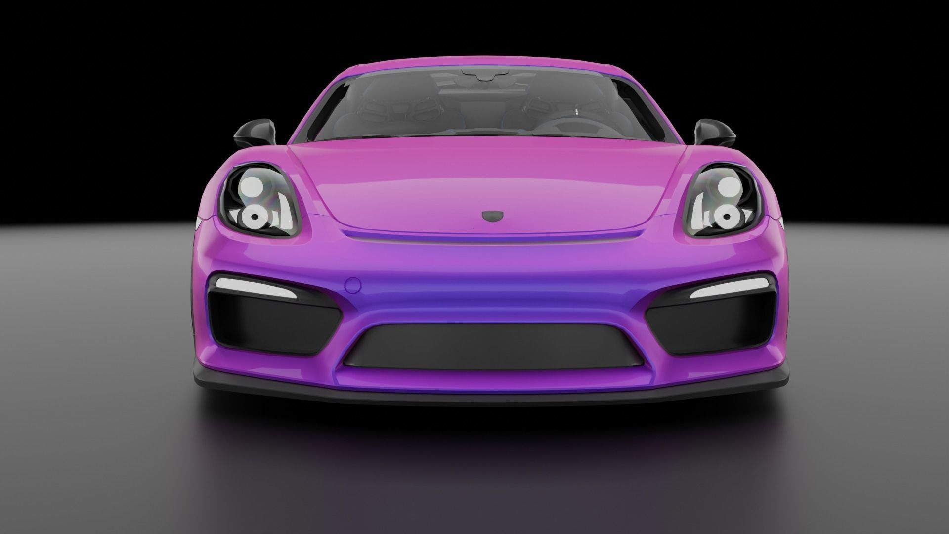 JDM Porsche Cayman GT4 3D model | CGTrader