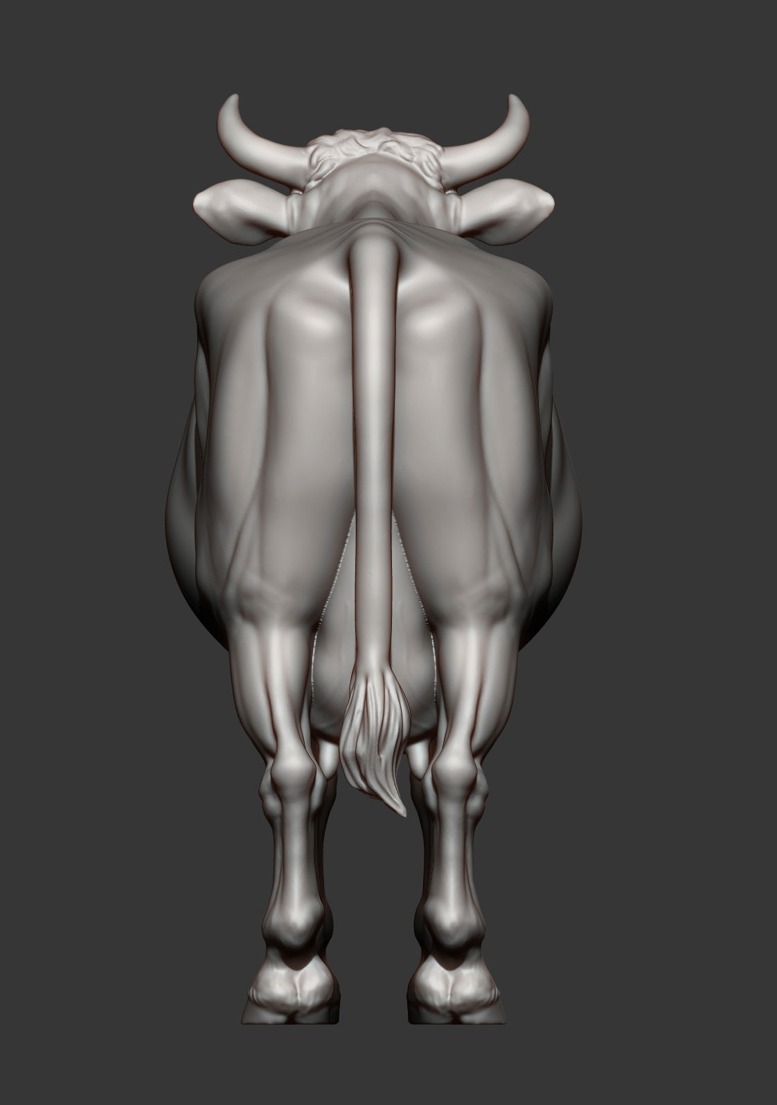 Cow 3D print model 3D model 3D printable | CGTrader