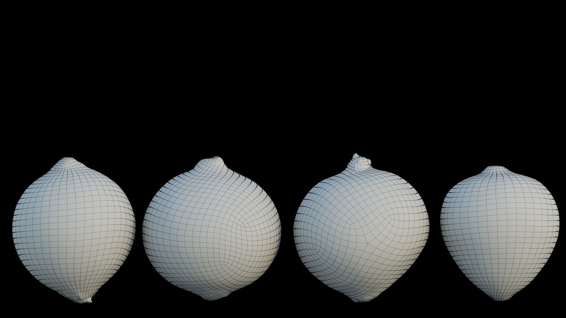 Onion 02 3D model | CGTrader