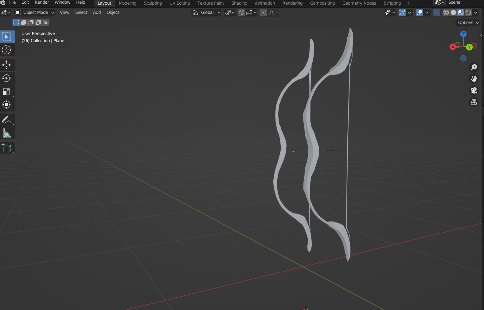 two bows free 3D model | CGTrader