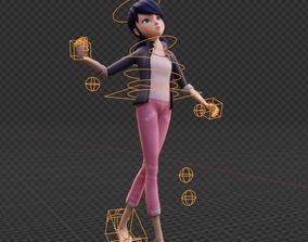 Animated Marinette 3D Models | CGTrader