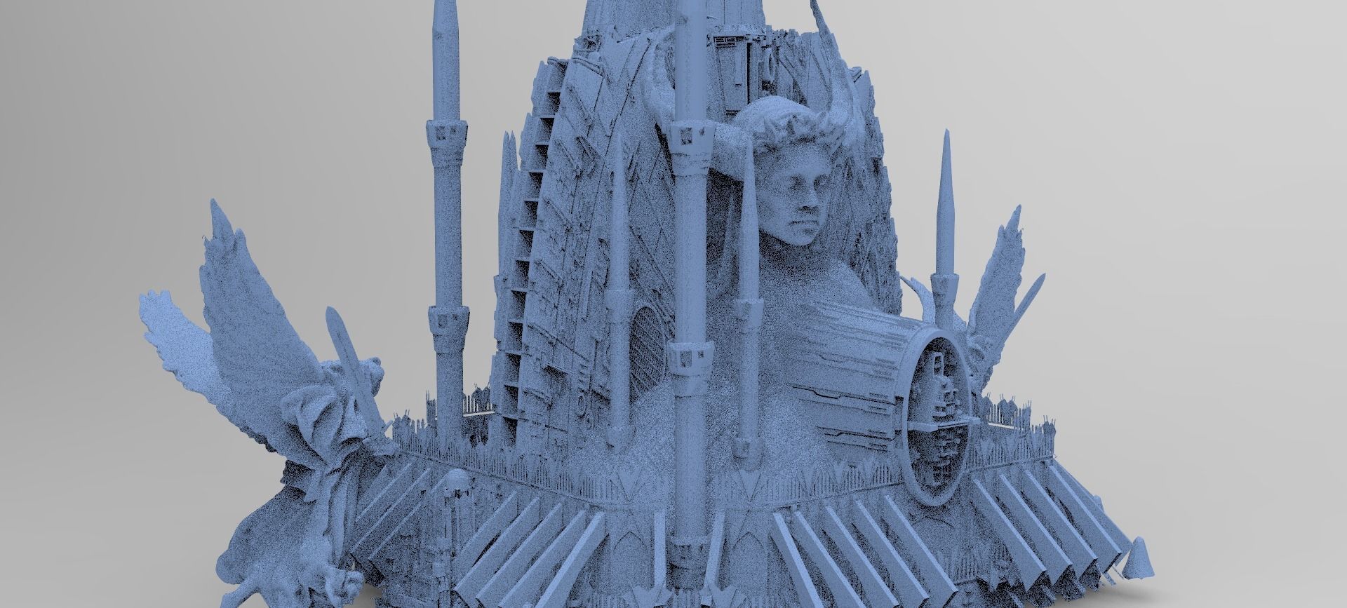 Alien Prometheus temples 5 3D model | CGTrader