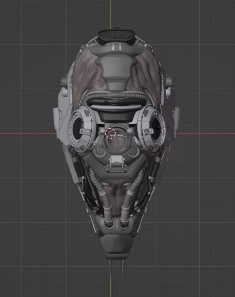 3D model hard surface robot VR / AR / low-poly | CGTrader