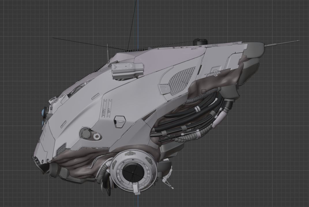 3D model hard surface robot VR / AR / low-poly | CGTrader