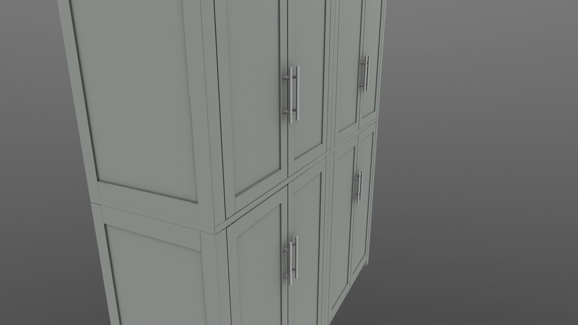 Wooden Almirah 3D model | CGTrader