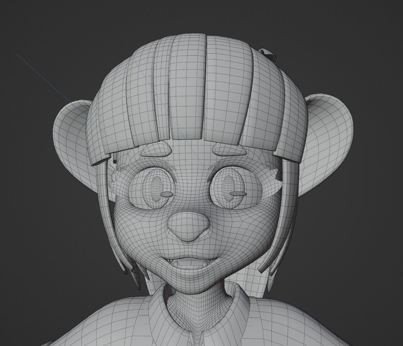 Panda Character 3D model rigged | CGTrader