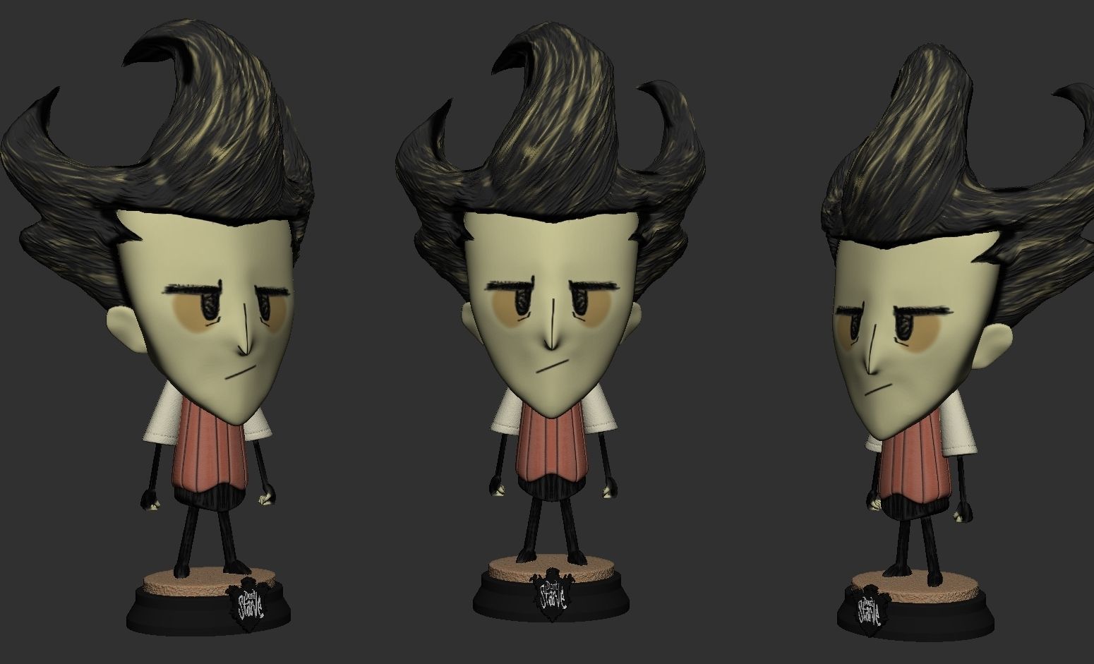 Wilson - Dont Starve 3D model 3D printable | CGTrader