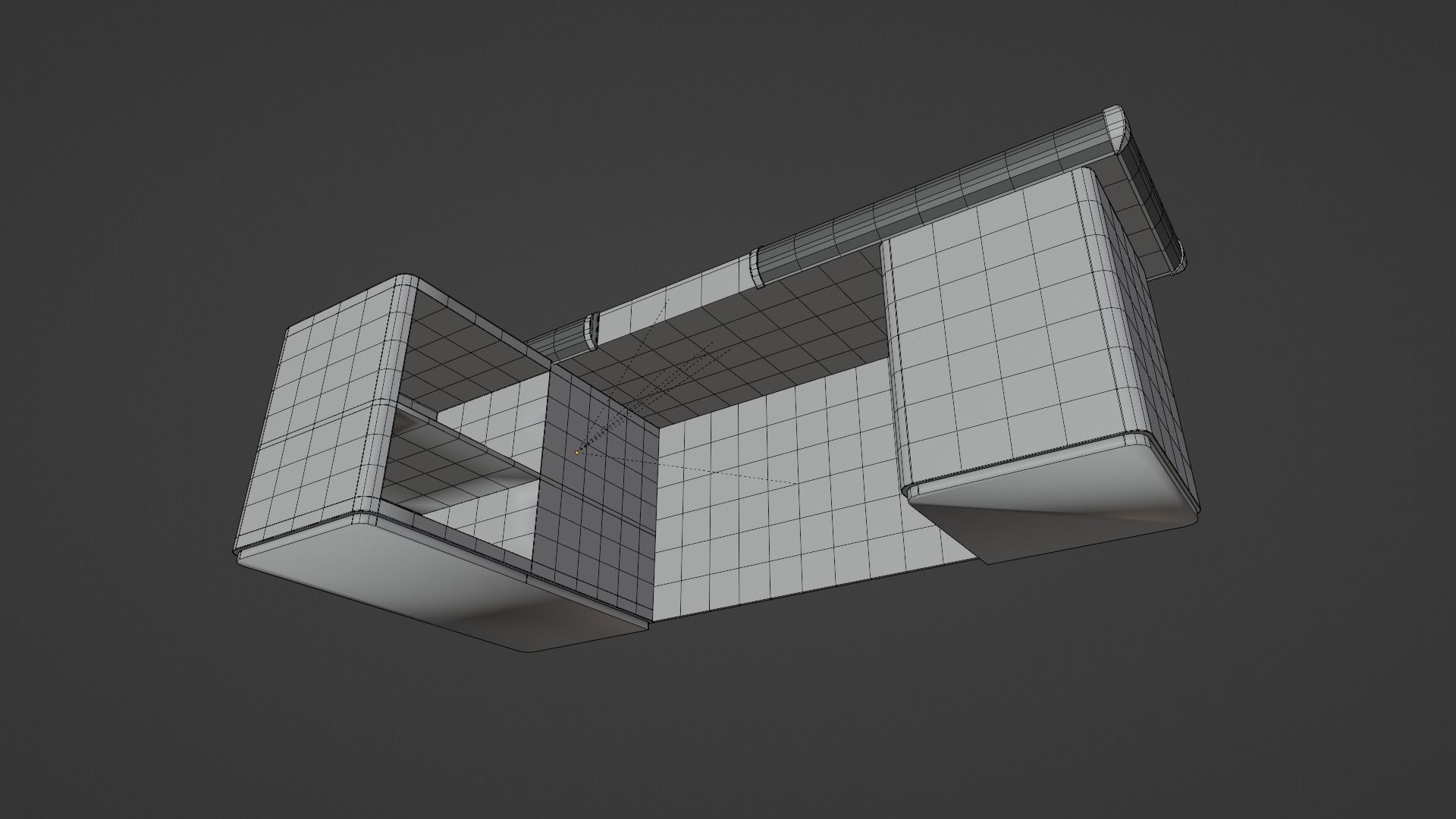 Cashier desk free 3D model | CGTrader