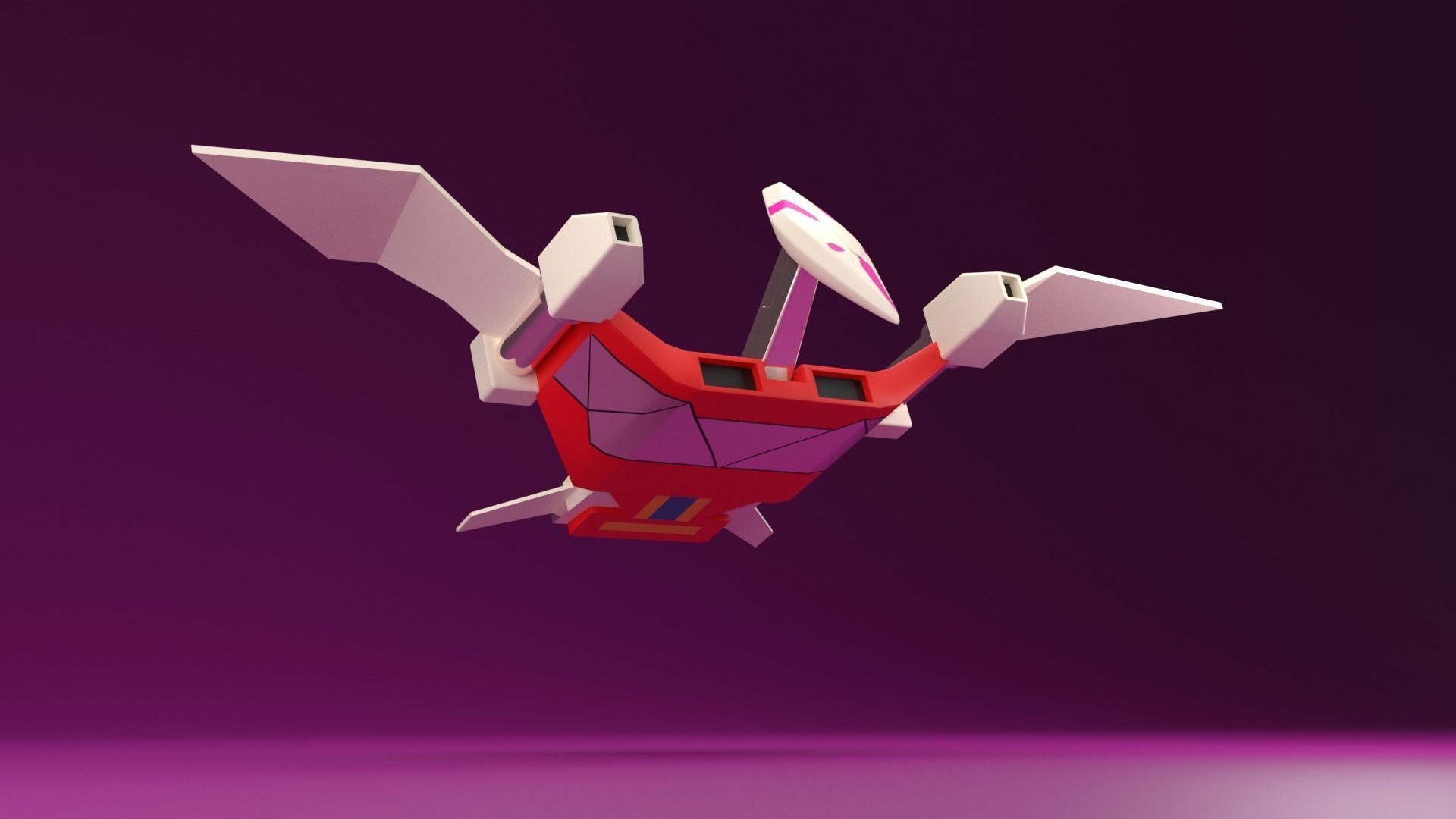 Pterodactyl Dinozord - Power Ranger 3D model | CGTrader