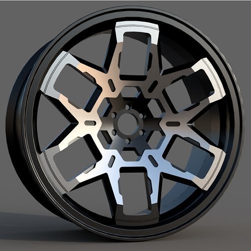 CAR WHEEL 014 3D model | CGTrader