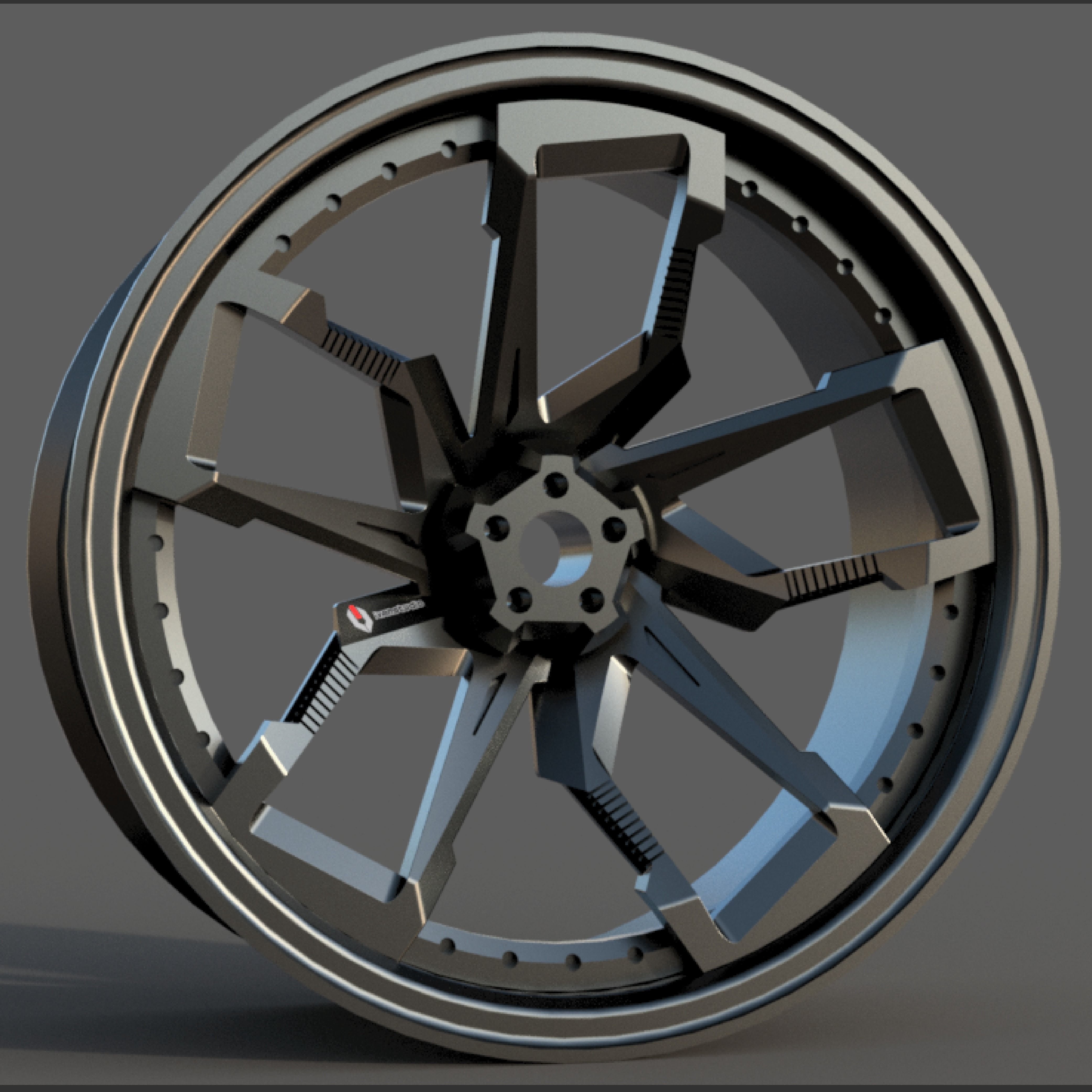 CAR WHEEL 013 3D model | CGTrader