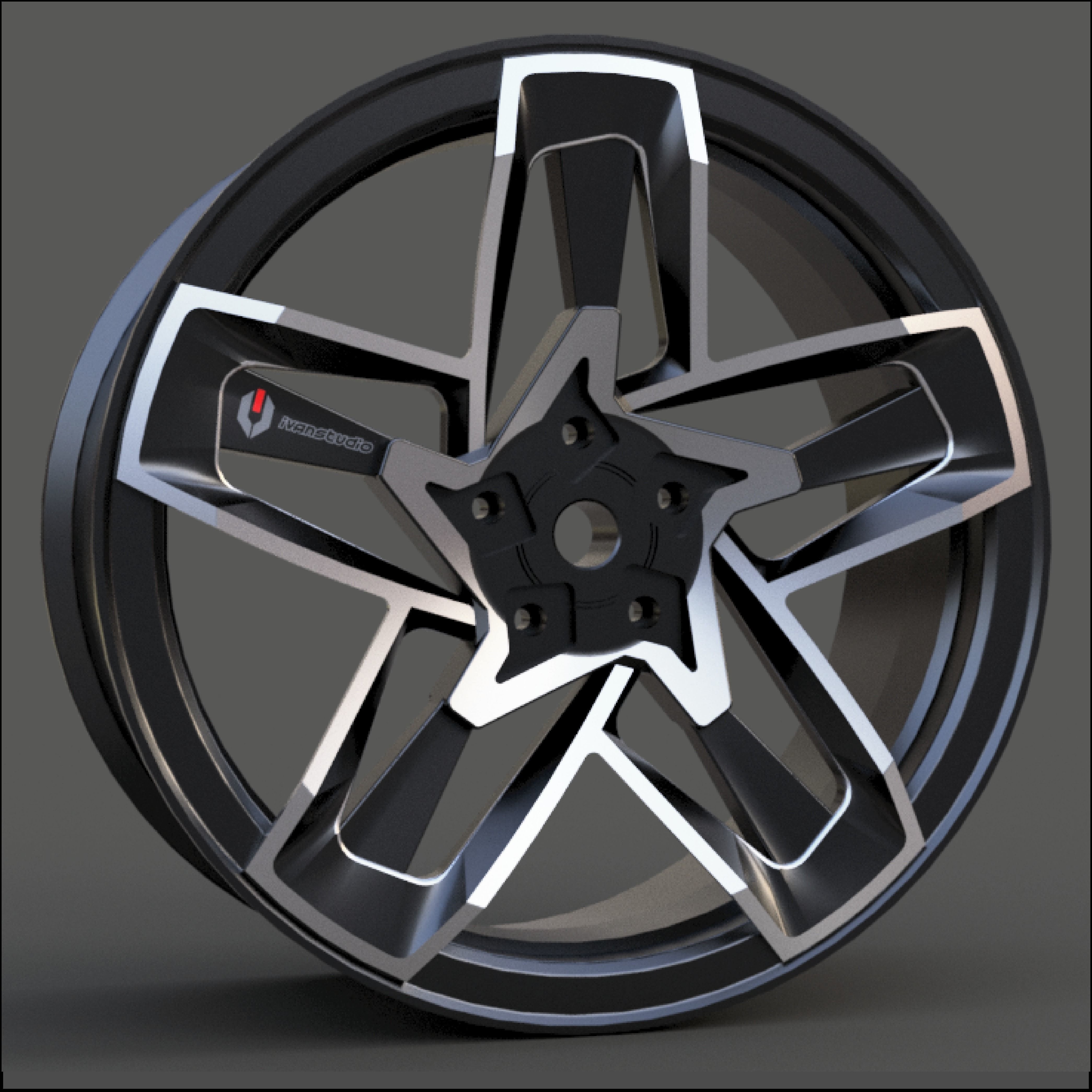 CAR WHEEL 012 3D model | CGTrader