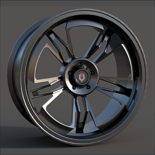 CAR WHEEL 011 3D model | CGTrader