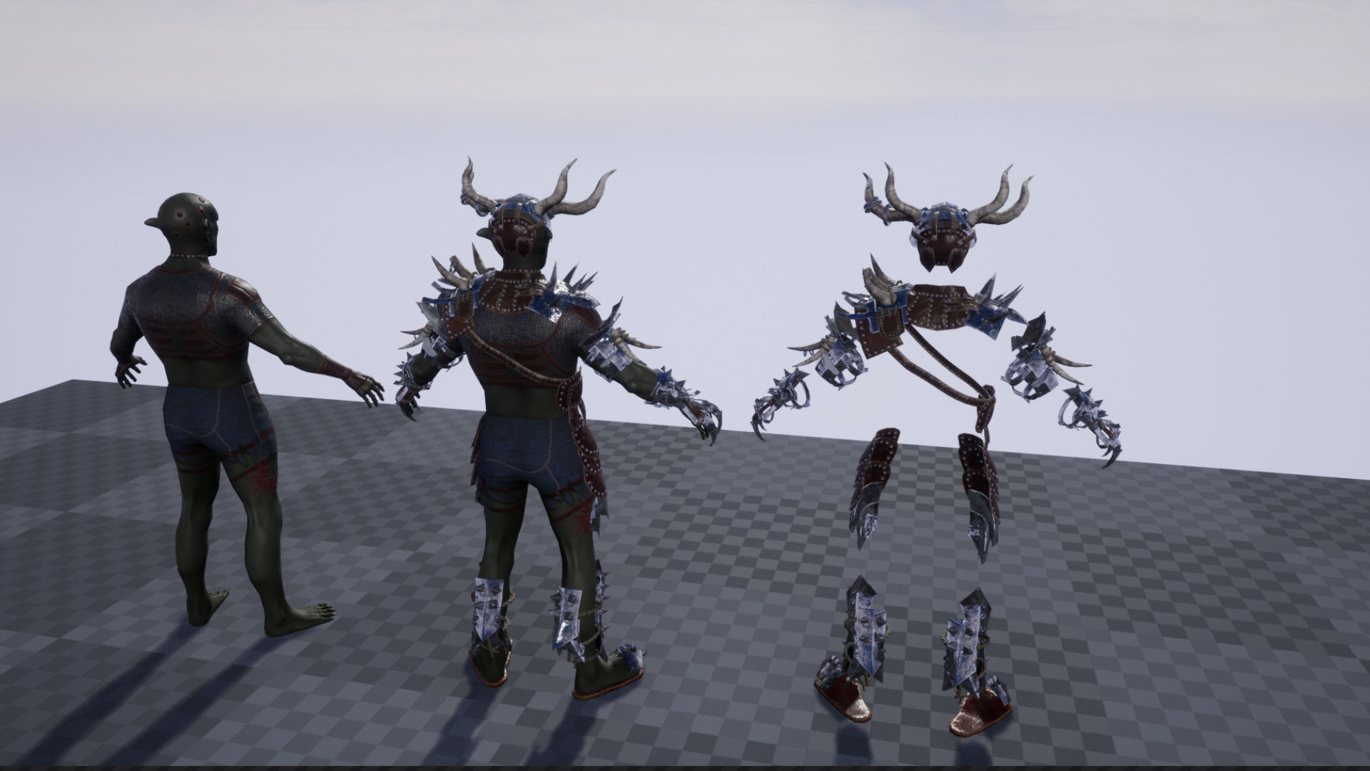 3D model Destroyer demon with horns VR / AR / low-poly | CGTrader